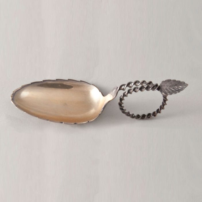 Sugar Spoon | Norwegian Metalworking, Silver, Sugar Spoon | Vesterheim ...