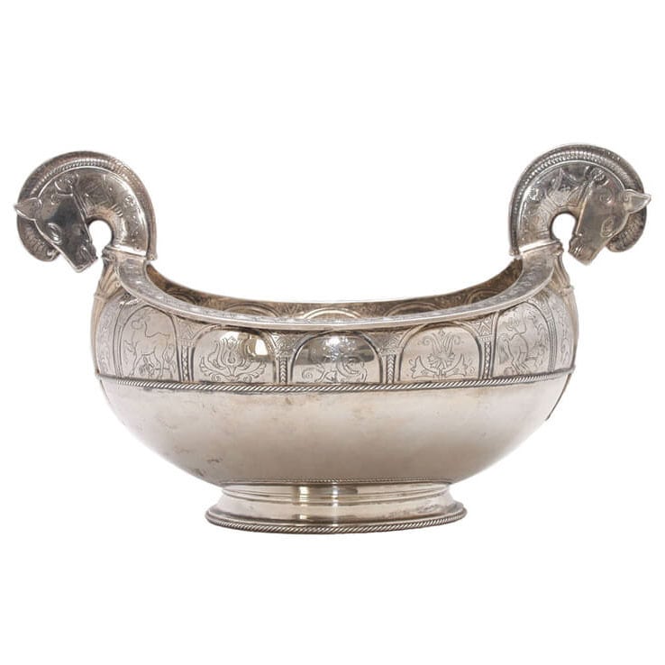 Bowl | Norwegian Metalworking, Ale Bowl, Bowl, David Andersen Company ...